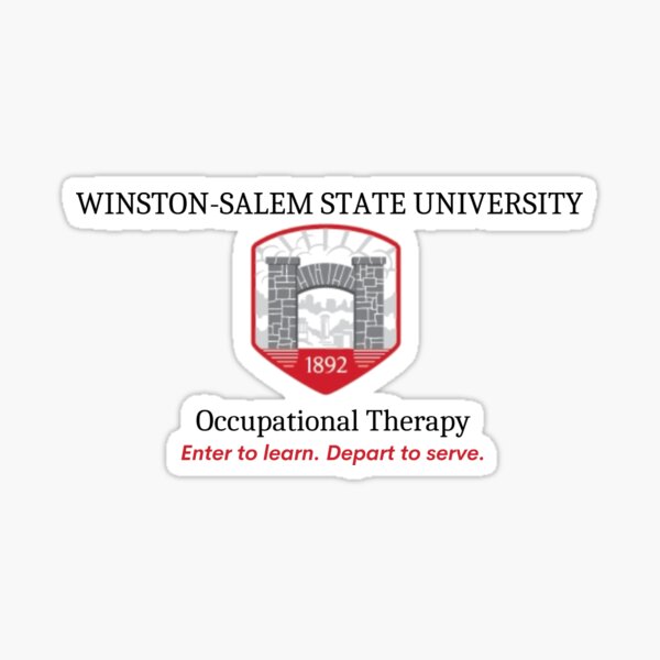 "WSSU OT Archway" Sticker for Sale by RAMSOTA | Redbubble