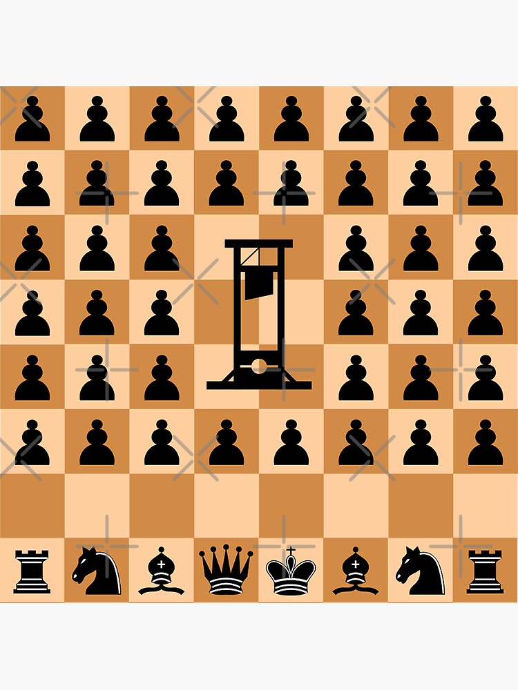 "French Revolution chess + Eat the Rich" Sticker for Sale by ...