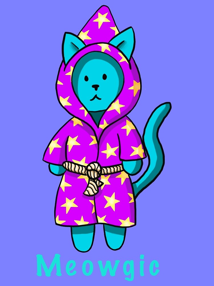 "Meowgic" Poster for Sale by Rah-aesthetic | Redbubble