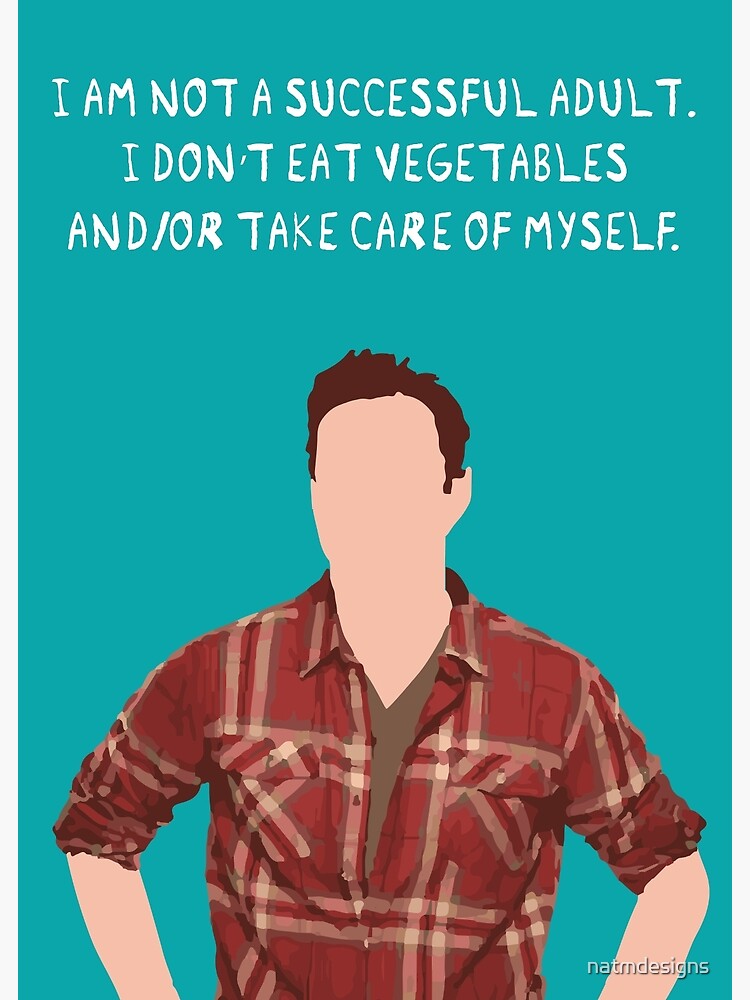 "Nick Miller" Art Print by natmdesigns | Redbubble