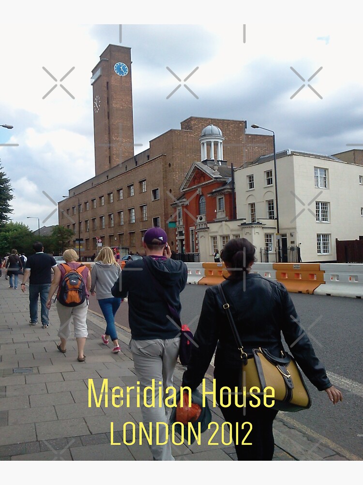 "Meridian House in 2012" Sticker for Sale by RSTStation | Redbubble