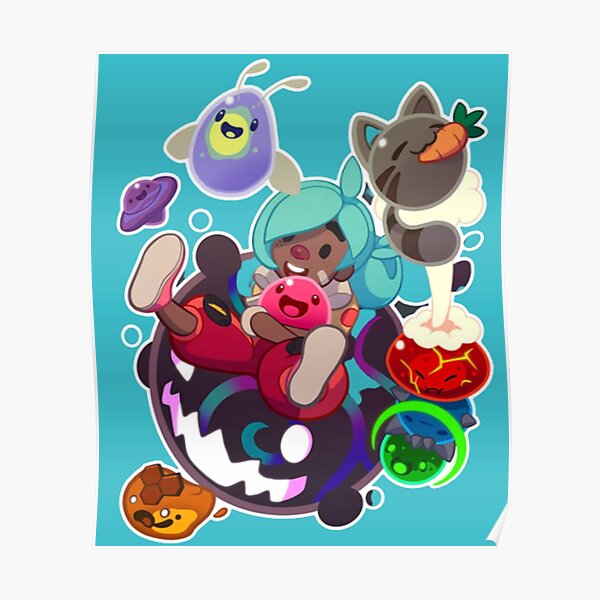 "slime rancher" Poster for Sale by omega36 | Redbubble