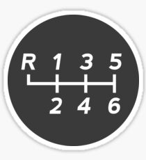 Stick Shift: Stickers | Redbubble