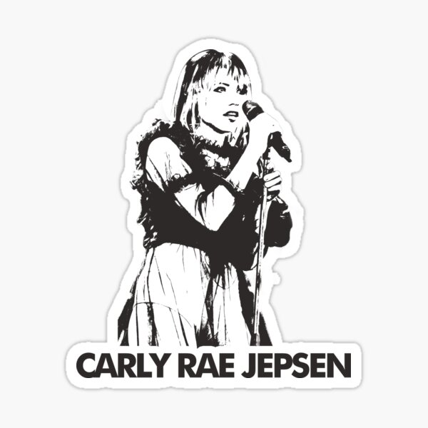 "carly rae jepsen retro art" Sticker for Sale by SusbenGraphic | Redbubble