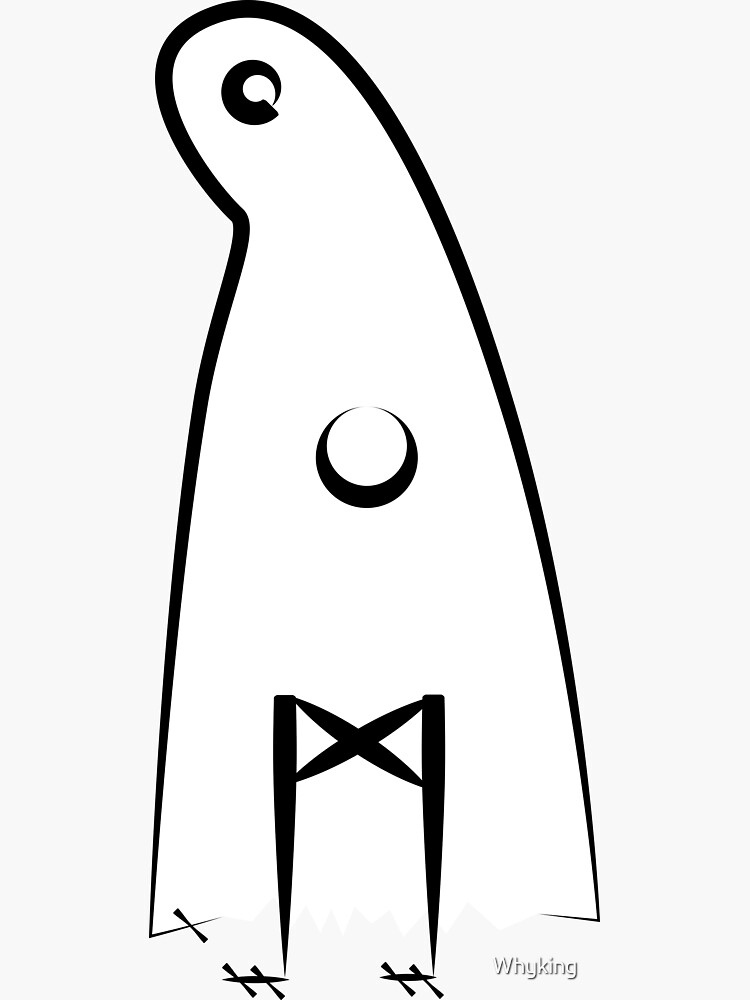 "Simple Stylized Draugastafur / Ghost Ward | Norse Culture" Sticker by ...