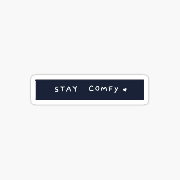 "Lilypichu Stay Comfy" Sticker for Sale by MasterCoShop | Redbubble