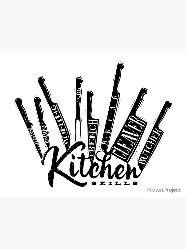 "Kitchen Knives" Sticker for Sale by ProtonProject | Redbubble