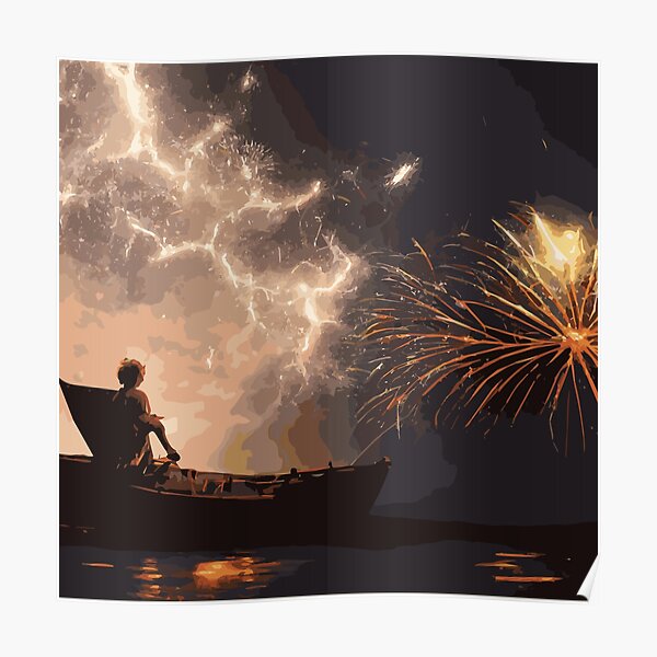 "Natsu Matsuri" Poster for Sale by Me2ji | Redbubble