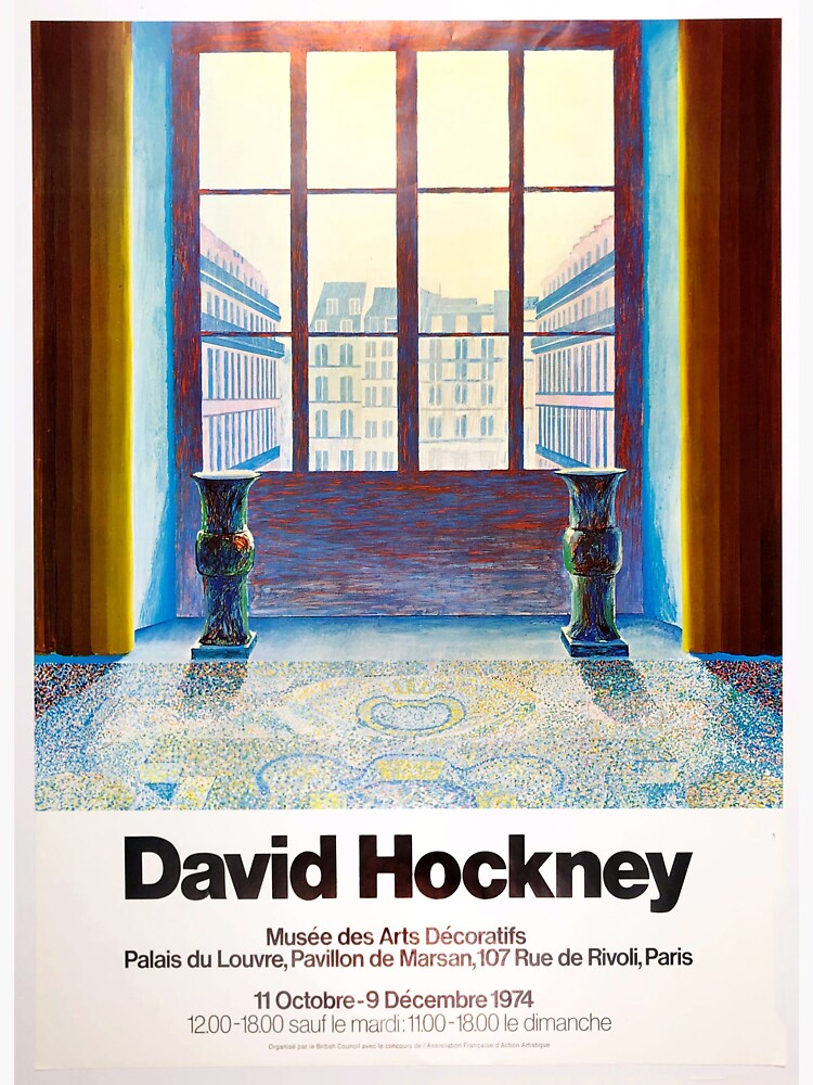 "David Hockney - Two Vases" Sticker for Sale by Laurel-To | Redbubble