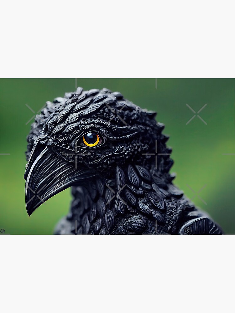 "Prehistoric Raven (Variation)" Sticker for Sale by OccultDreams ...