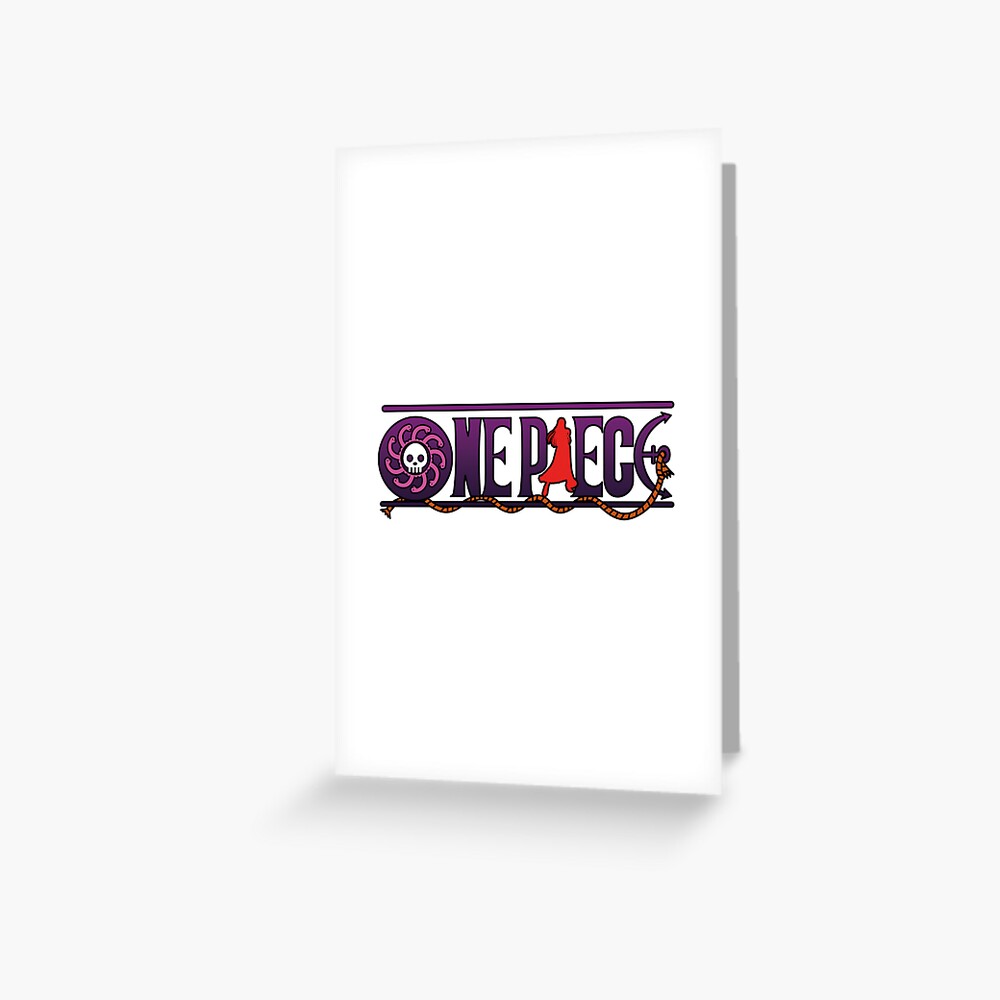 "Boa Hancock One Piece Logo" Greeting Card for Sale by kobmamba | Redbubble