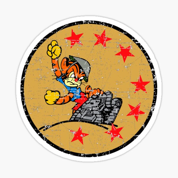 "Kopie des US Army -609th Tank Destroyer Battalion-Emblems – Gelb ...