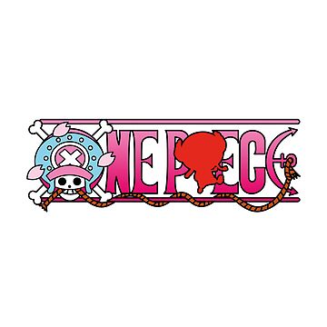 "Chopper One Piece Logo" Sticker for Sale by kobmamba | Redbubble