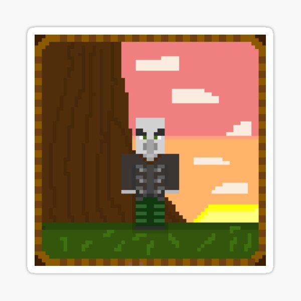 "Lonely vindicator - Fanart" Sticker for Sale by maskedunknown | Redbubble