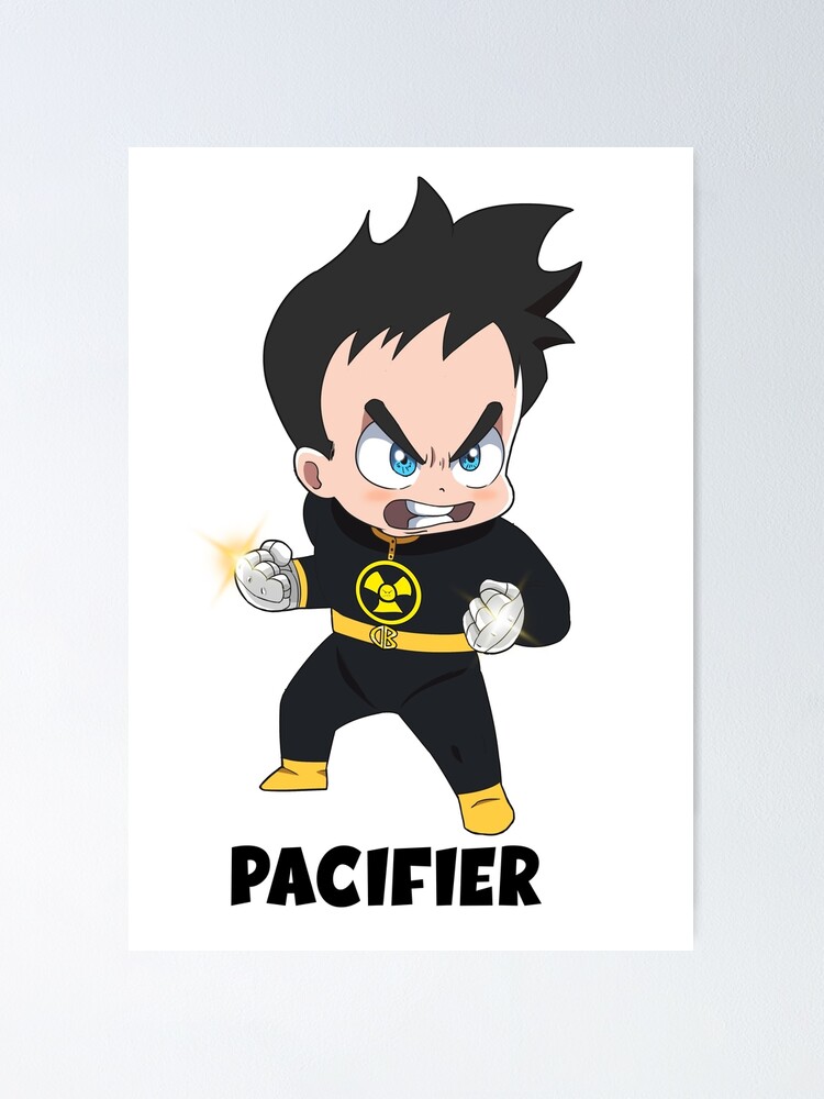 "DANGER BABIES: PACIFIER" Poster for Sale by Jfree99 | Redbubble