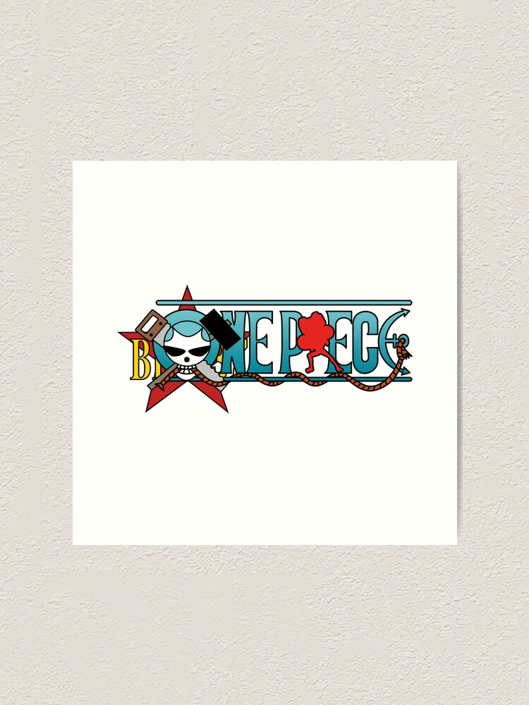 "Franky One Piece Logo" Art Print for Sale by kobmamba | Redbubble
