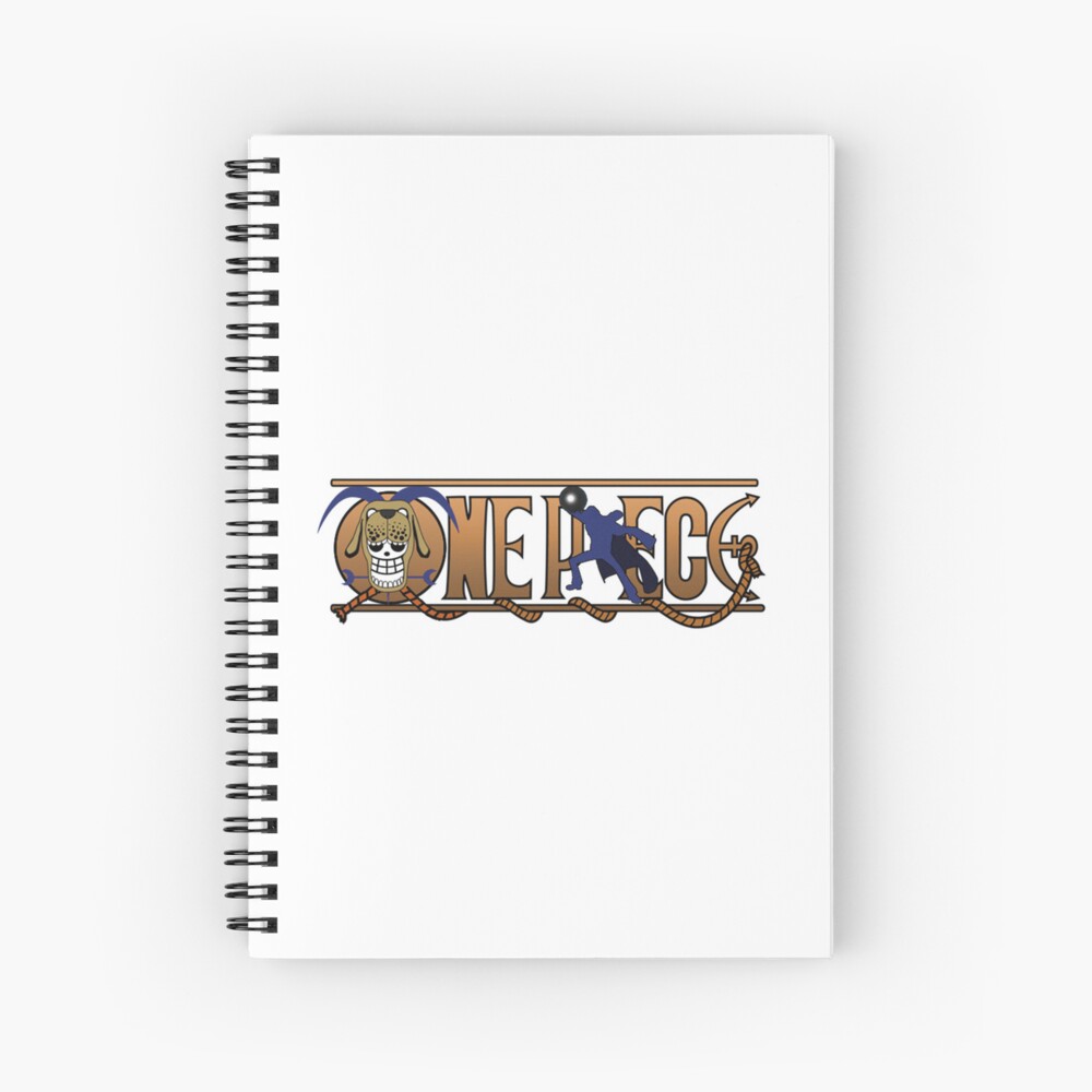"Monkey D. Garp One Piece Logo" Spiral Notebook for Sale by kobmamba ...