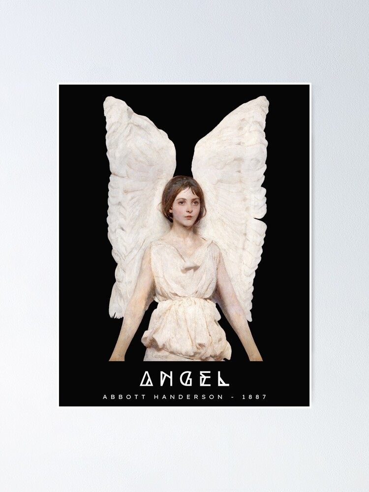 " Abbott Handerson Thayer - Angel 1887" Poster for Sale by Renasans ...