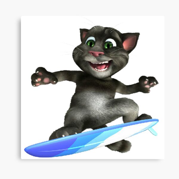 " My Talking Tom Premium T-Shirt" Canvas Print for Sale by Wall-Art3 ...