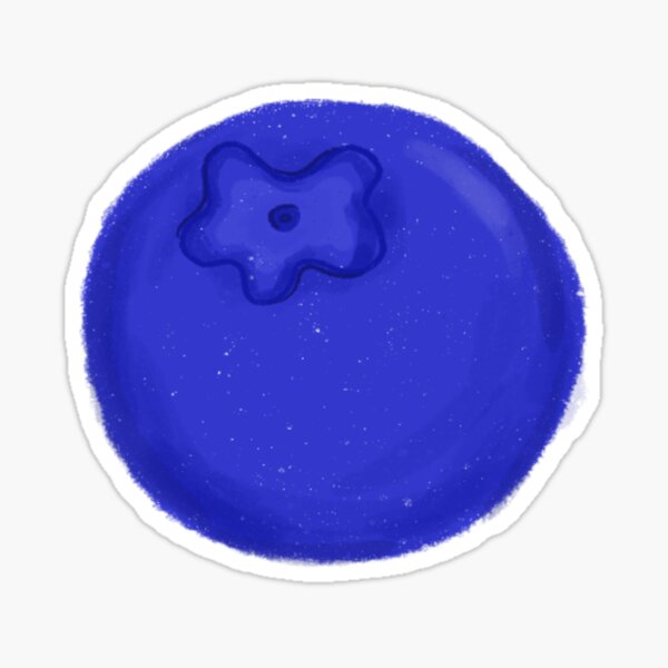 "Blueberry" Sticker for Sale by ellajklein | Redbubble