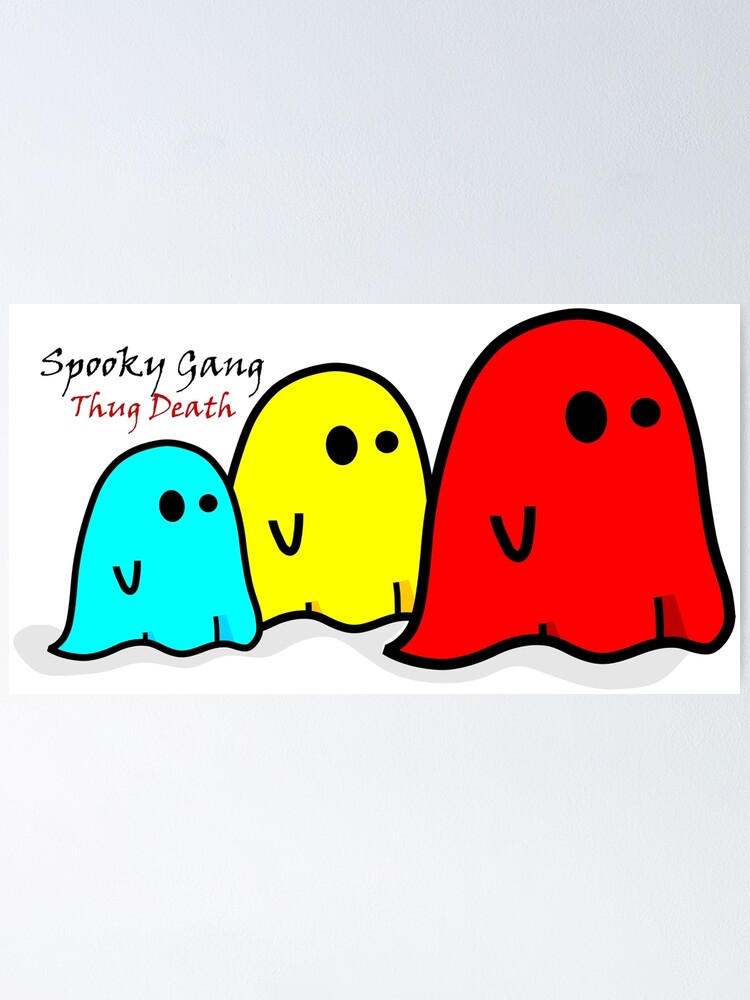 "Spooky Gang part 2" Poster for Sale by Goofy-Dragon | Redbubble