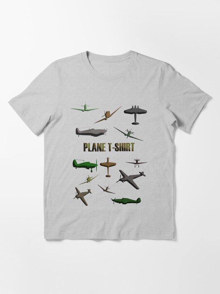 "Plane T-Shirt" T-shirt for Sale by whitetigerau | Redbubble | aircraft ...