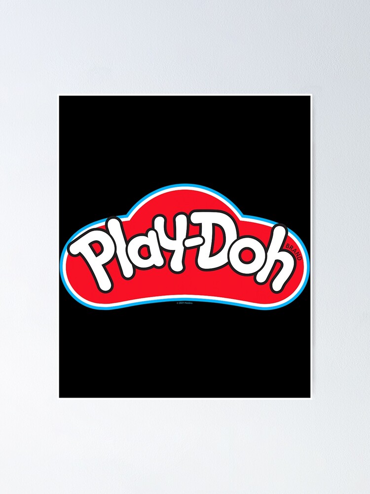 "Play-Doh Logo" Poster for Sale by honoredgarter17 | Redbubble