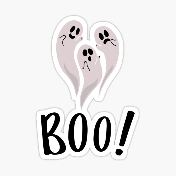 "Scary halloween evil ghost new art" Sticker for Sale by Jamilstore-666 ...