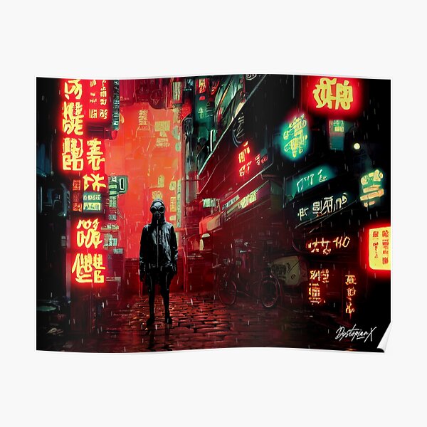 "Alley Hood" Poster for Sale by lbastian | Redbubble