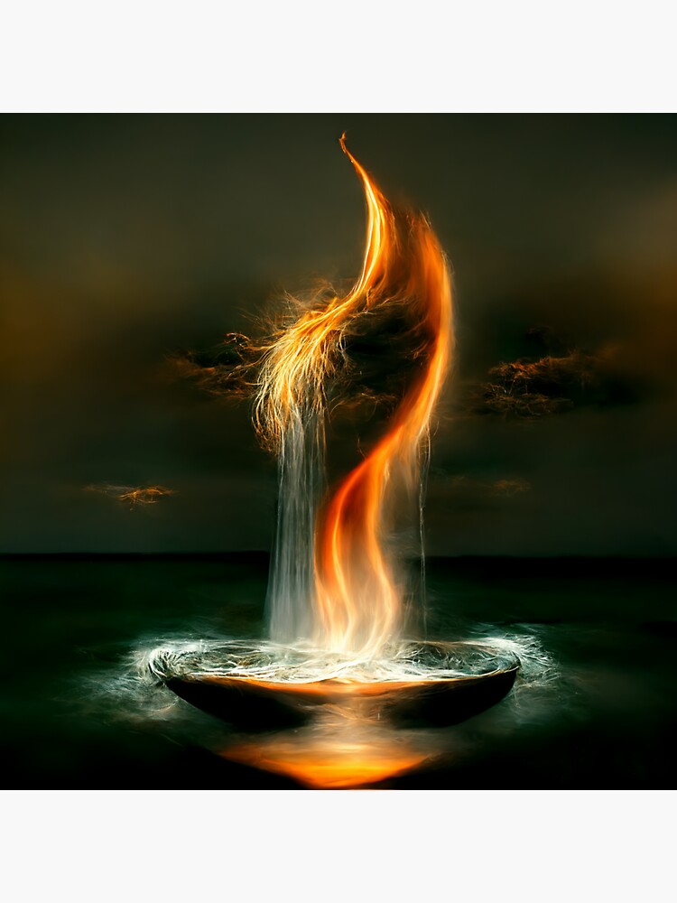 "Elemental Ritual" Sticker for Sale by ScintillantArt | Redbubble