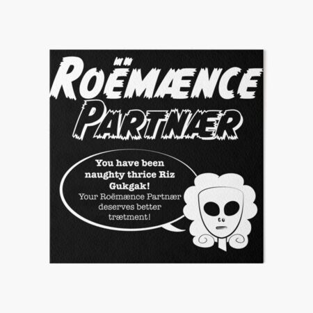 "Dimension 20 - Roemaence Partnaer (naughty Riz)" Art Board Print for ...