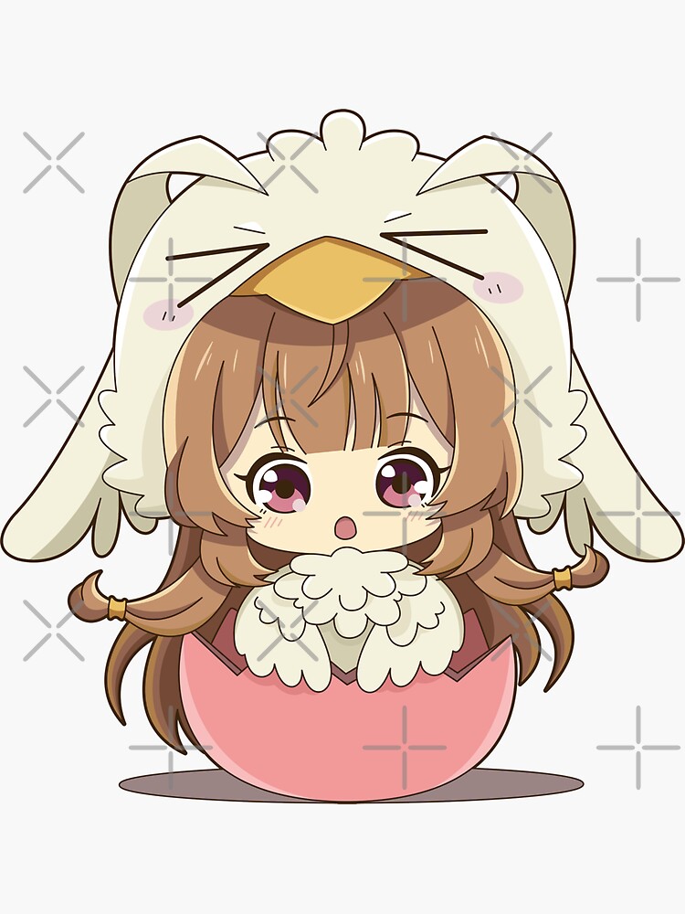 "Filolial Raphtalia" Sticker for Sale by WarGreymonZ | Redbubble