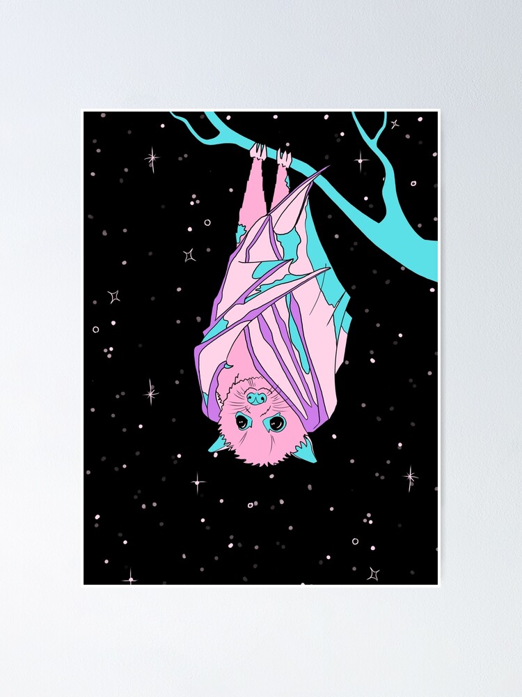 "Stellar Bat" Poster for Sale by Rah-aesthetic | Redbubble