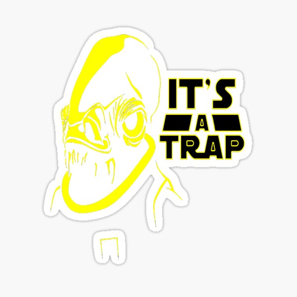 "trap" Sticker for Sale by butcuetan | Redbubble