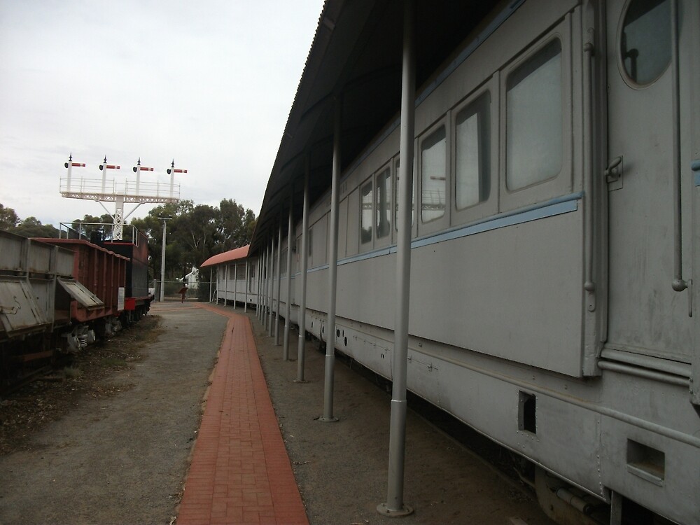 "Broken Hill Sulphide St StnTrain Museum, train carriages" by Heather ...