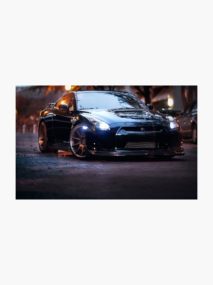 "Nissan GTR R35" Sticker for Sale by Csayans | Redbubble