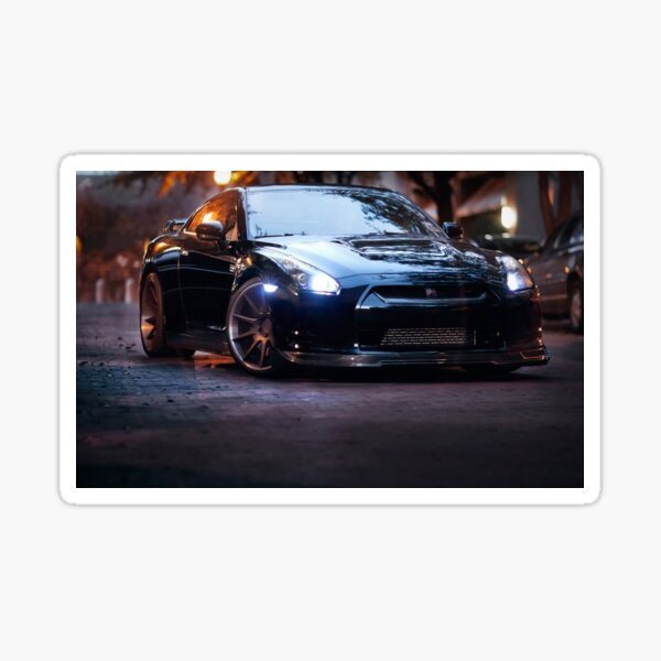 "Nissan GTR R35" Sticker for Sale by Csayans | Redbubble