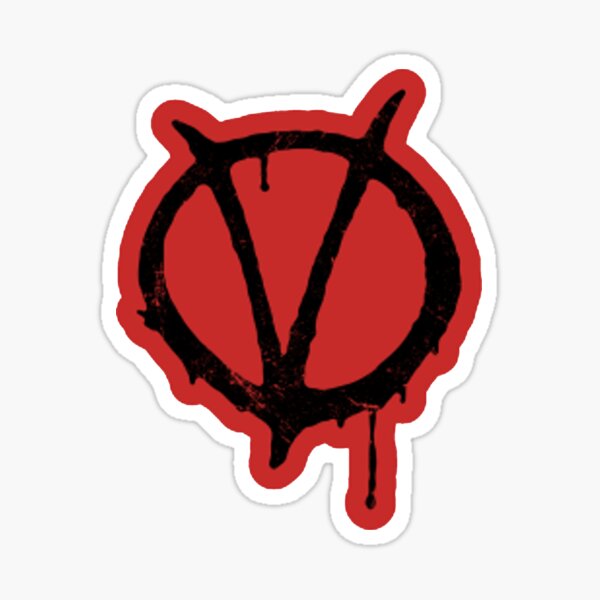 "V for vendetta" Sticker for Sale by TheBig-Shop | Redbubble