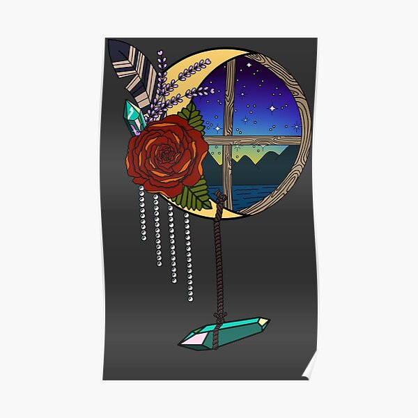 "Moonscape " Poster for Sale by Rah-aesthetic | Redbubble