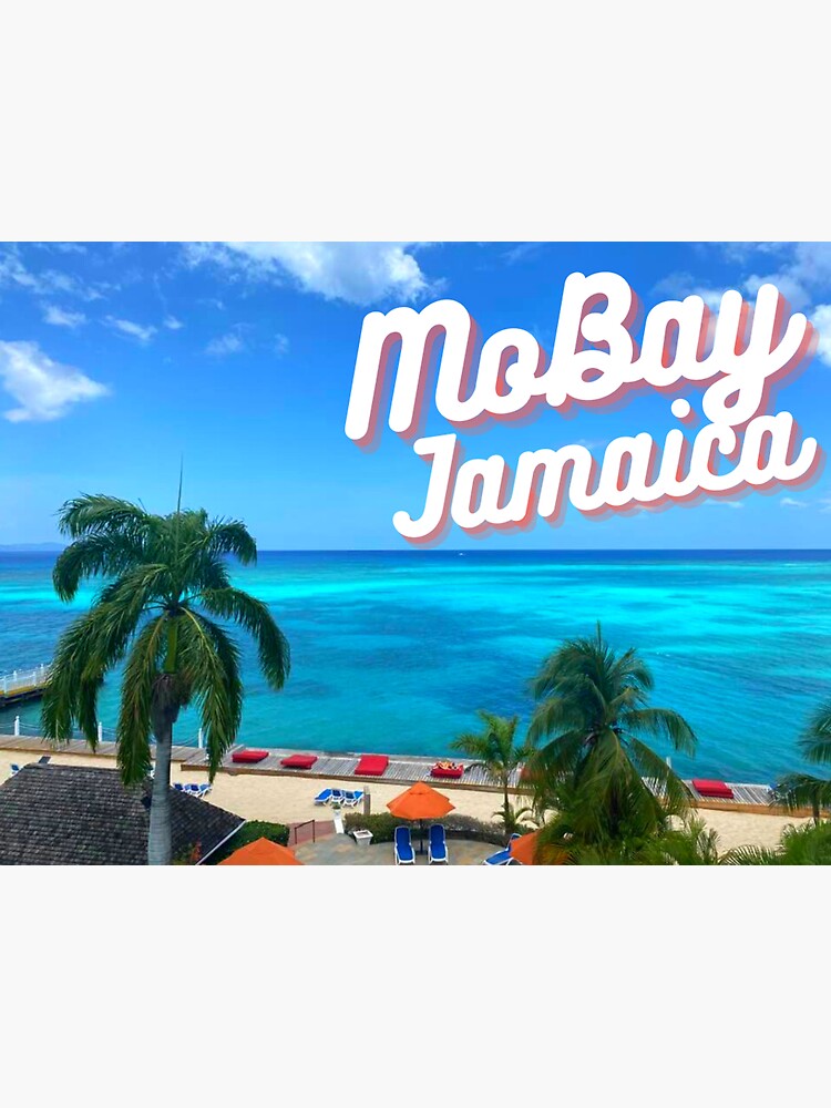 "mobay jamaica" Sticker for Sale by chelsfred | Redbubble