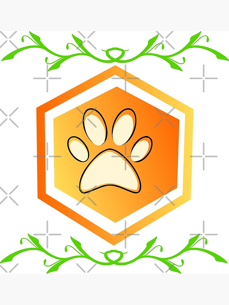 " Paws Emoji" Poster for Sale by jaml-12 | Redbubble