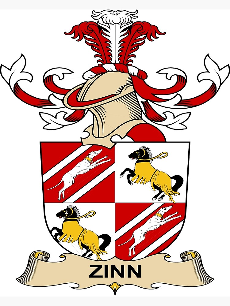 "Zinn" Poster by HaroldHeraldry | Redbubble