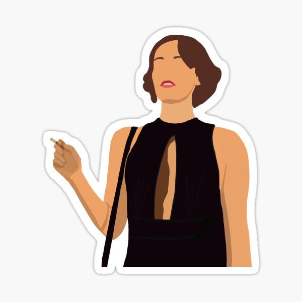 "Fleabag - Phoebe" Sticker for Sale by claireloew | Redbubble