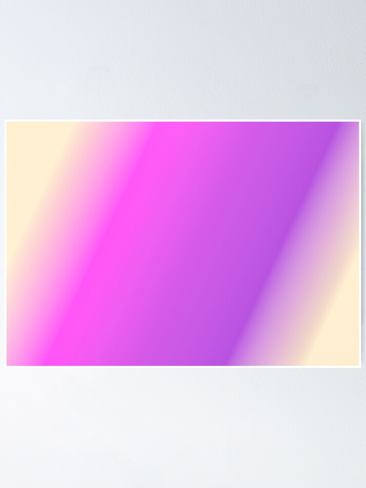 "Unique gradient color" Poster for Sale by Aininurs | Redbubble