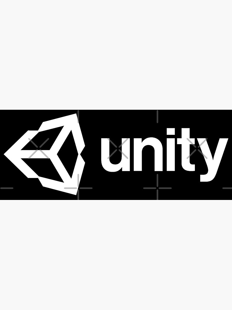 Nerdy Unity Vintage Computer Programming Language Computer Geek White Design Sticker For Sale