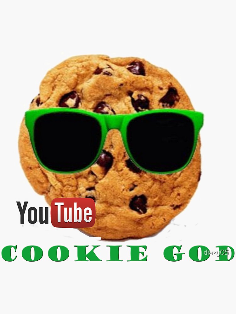 "Cookie God" Sticker by diazy05 | Redbubble