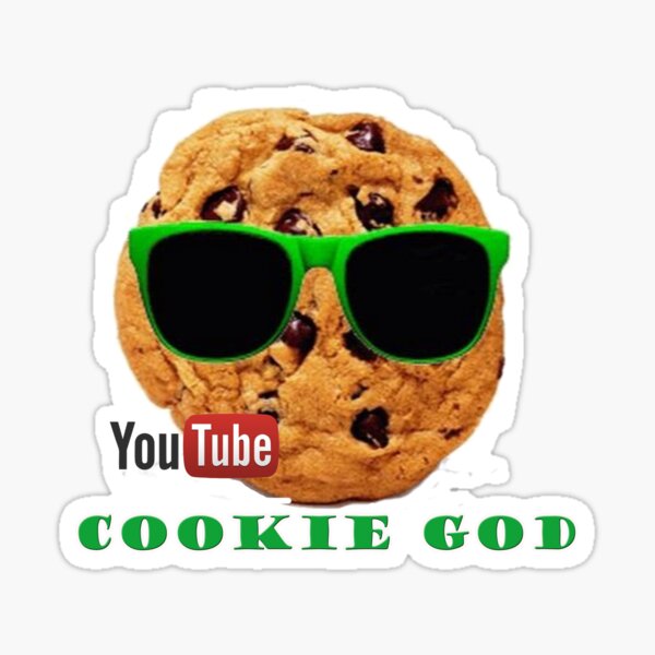"Cookie God" Sticker by diazy05 | Redbubble