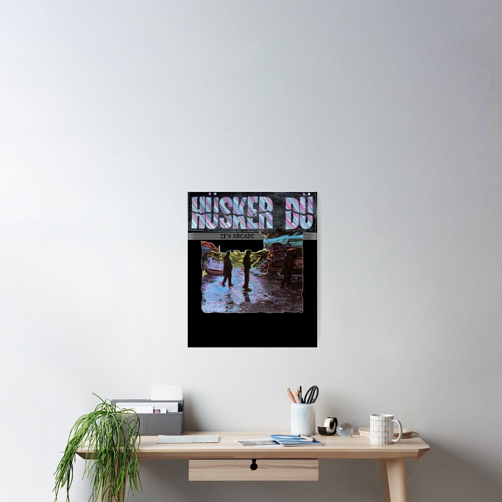 "Husker-Du-Zen-Arcade-Classic" Poster for Sale by JessicaFaulk6 | Redbubble
