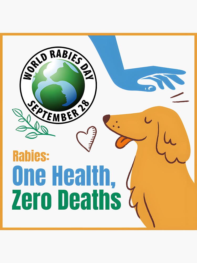 "Africa Rabies Webinar (World Rabies Day) 2022 " Sticker for Sale by ...