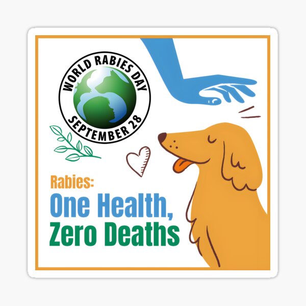 "Africa Rabies Webinar (World Rabies Day) 2022 " Sticker for Sale by ...